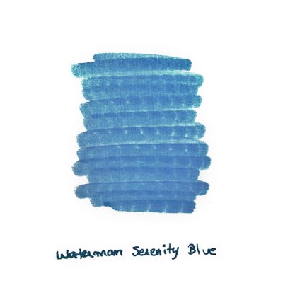 Waterman Serenity Blue Ink Sample - InexPens