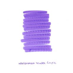 Waterman Tender Purple Ink Sample - InexPens