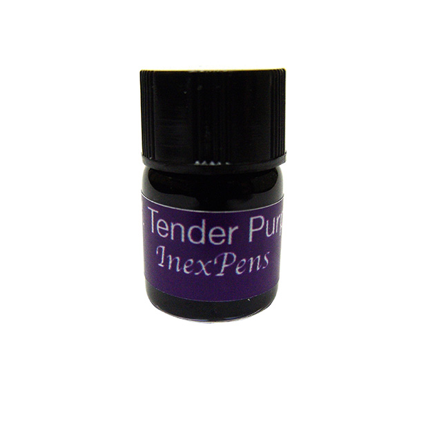 Waterman Tender Purple Ink Sample