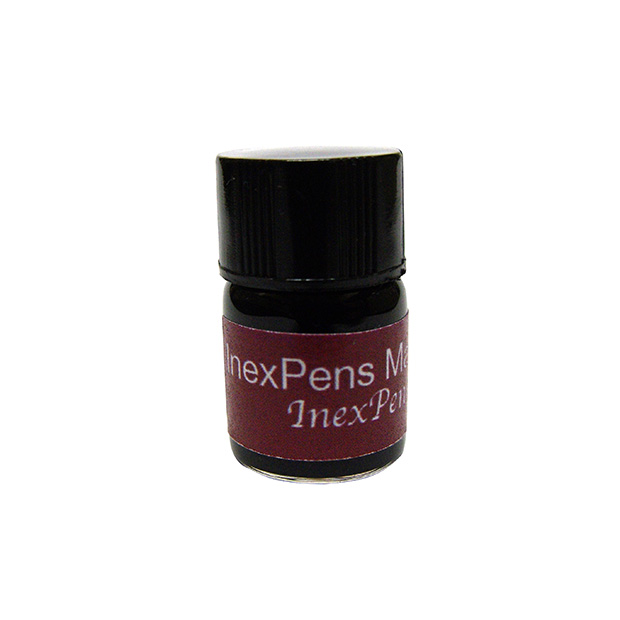 InexPens Maroon Ink Sample