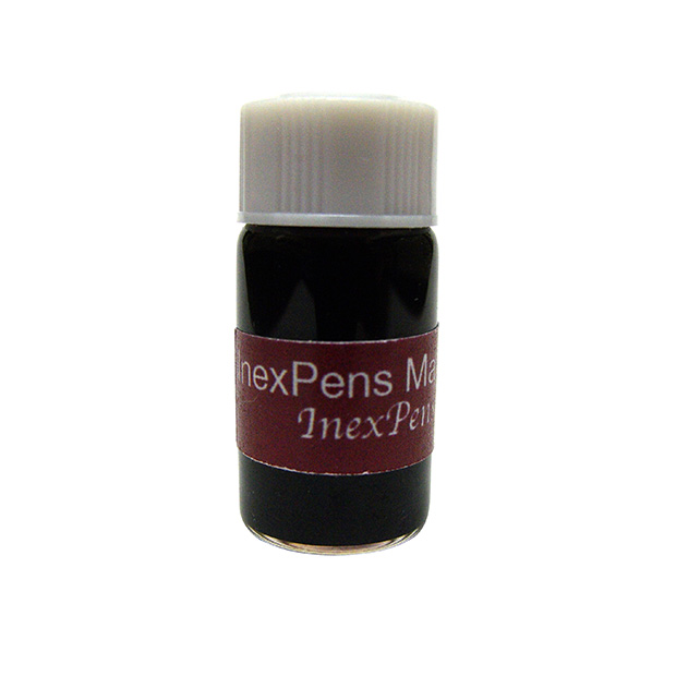 InexPens Maroon Ink Sample