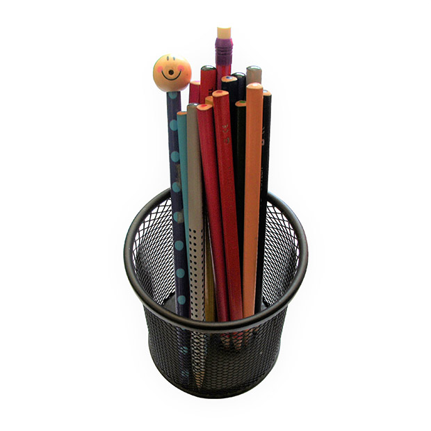 Mesh Round Pen Holder Stand - InexPens