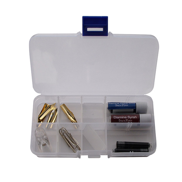 10 Grid Desk Storage Box Modular Stationery Organizer - InexPens