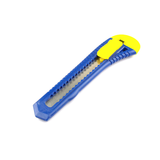 Blue And Yellow Professional Retractable Cutter - InexPens