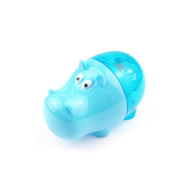 Cute Hippo Pencil Sharpener (Blue) - InexPens