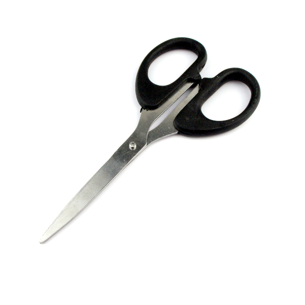 Multipurpose Medium Scissor Comfortable Black Grip - InexPens