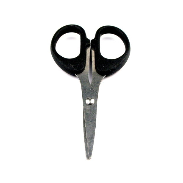 Multipurpose Small Scissor Comfortable Black Grip - InexPens