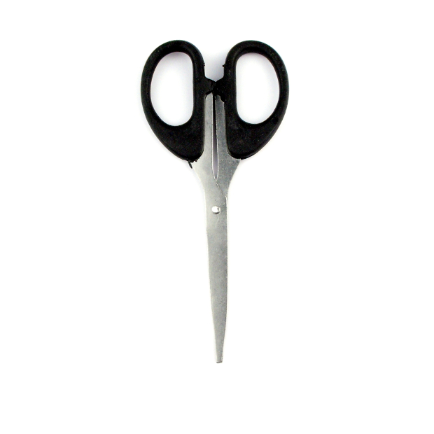 Multipurpose Medium Scissor Comfortable Black Grip - InexPens